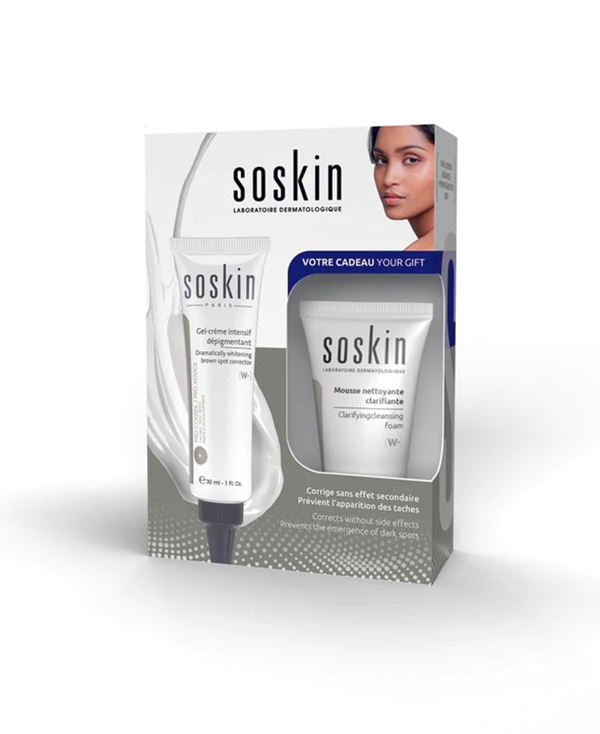 Solution anti-taches : gel et mousse nettoyante - SOSKIN